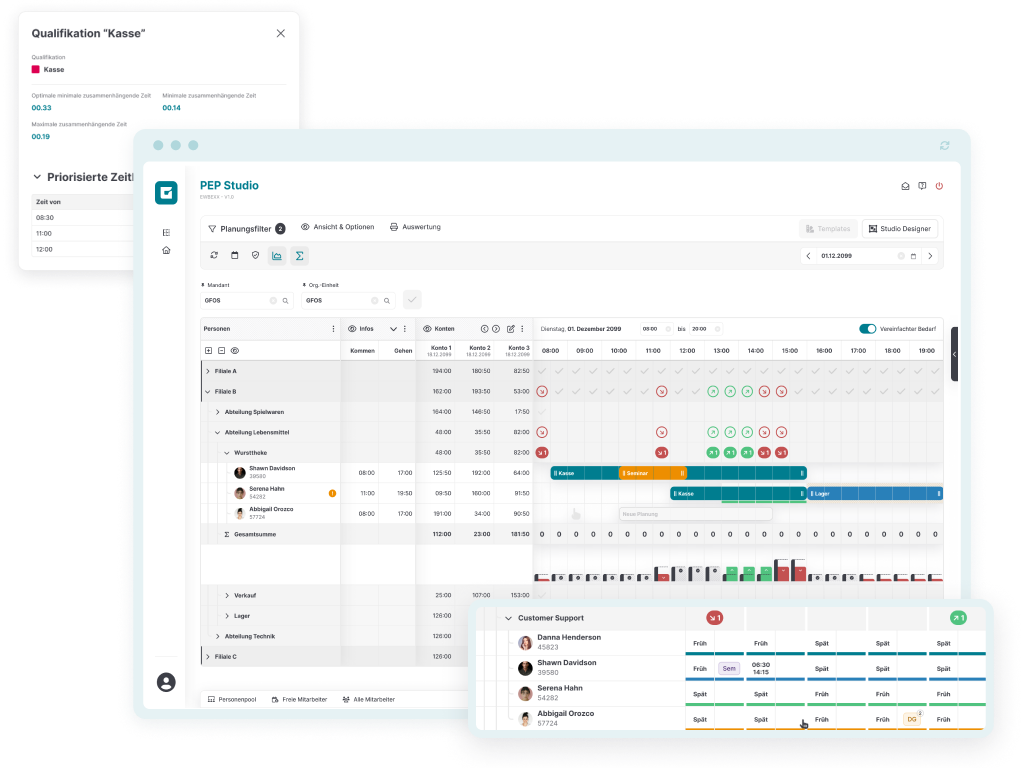 IT solutions for time management, MES & access control | GFOS
